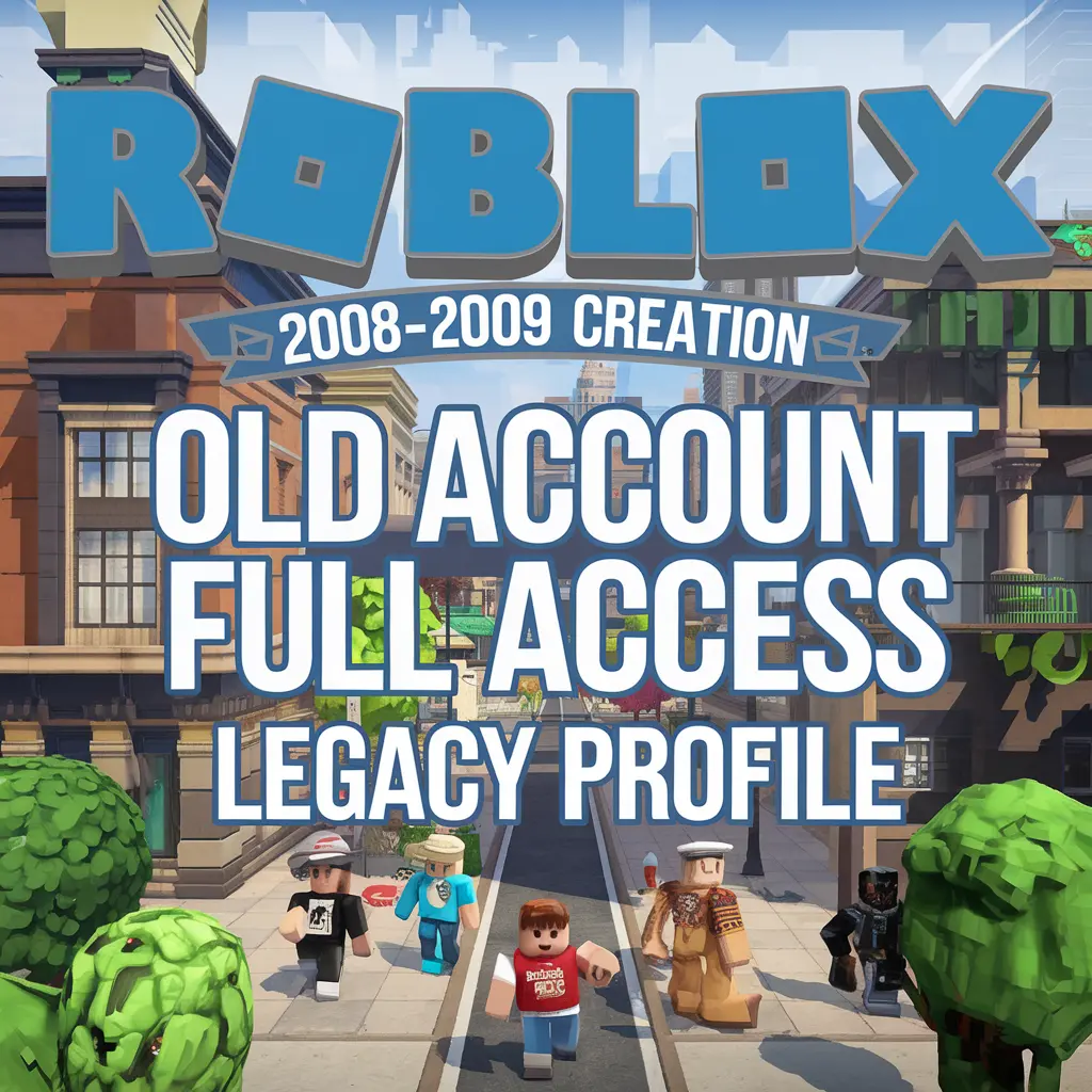 Roblox Accounts for Sale - Buy Roblox Account