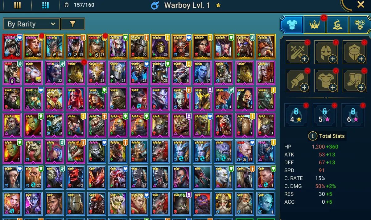 Raid Shadow Legends Accounts for Sale
