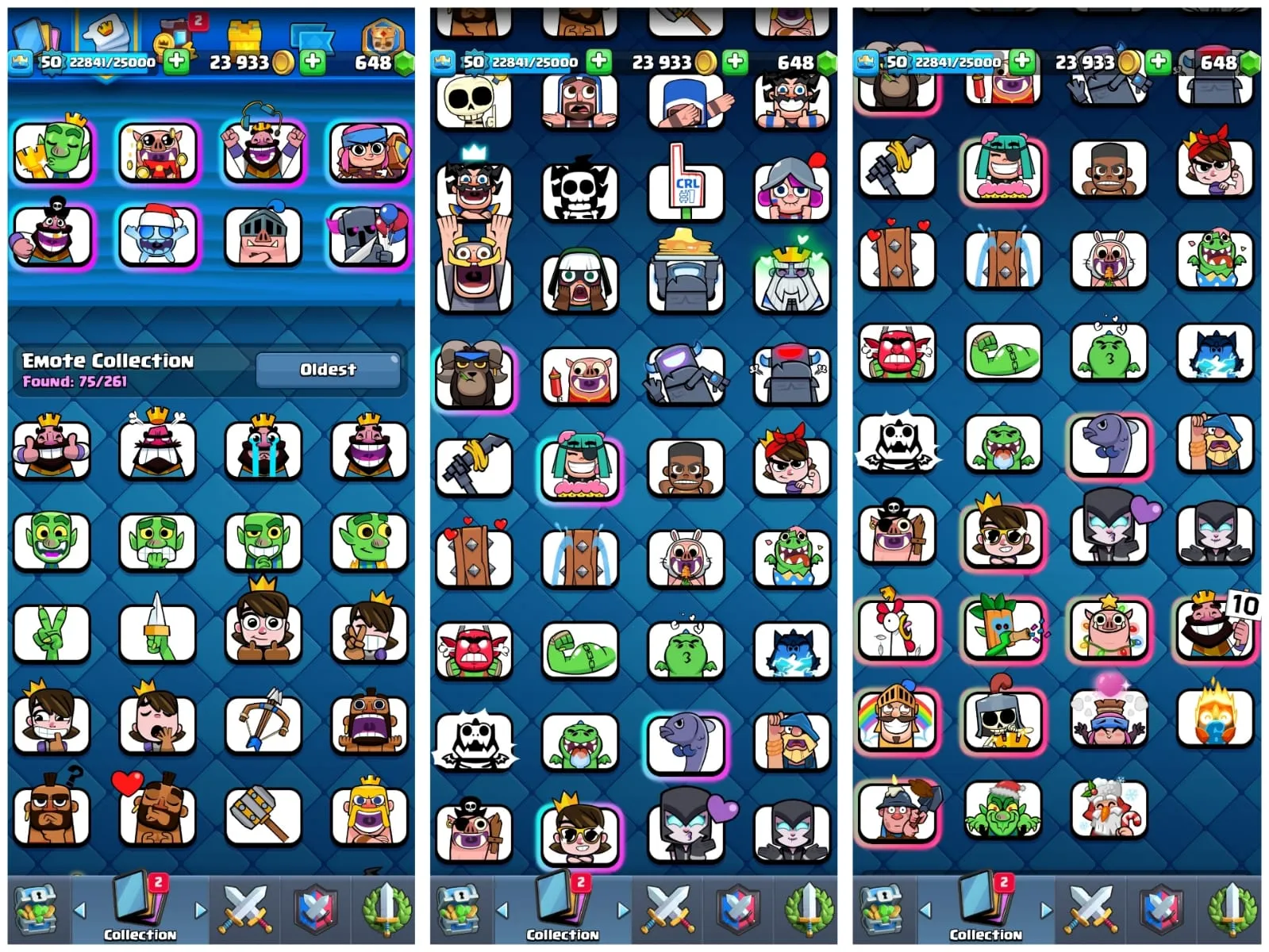 Compre (RAREST ACCOUNT) RAREST EMOTES WITH RAREST BADGE | 110 CARDS ...