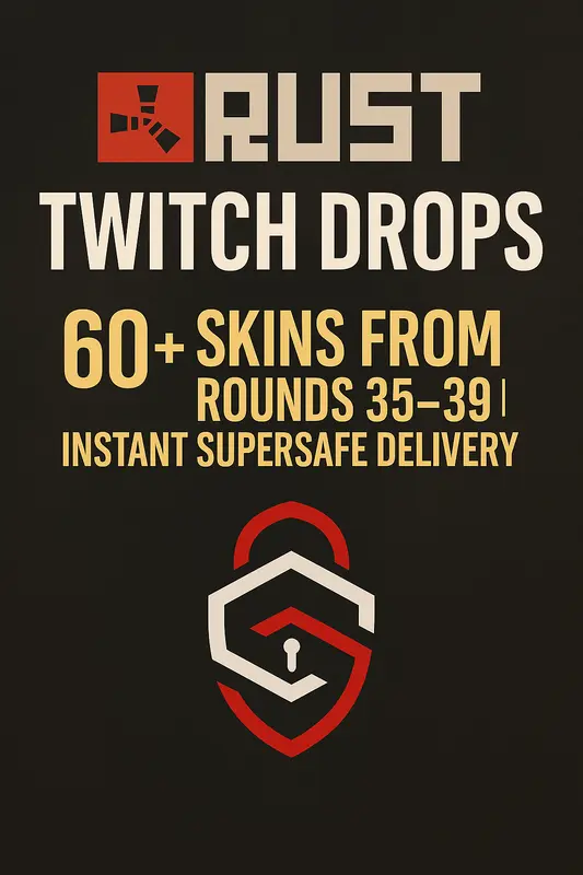 Buy Rust Twitch Drops Bundle | 60+ Skins from Rounds 35–39 | Instant ...