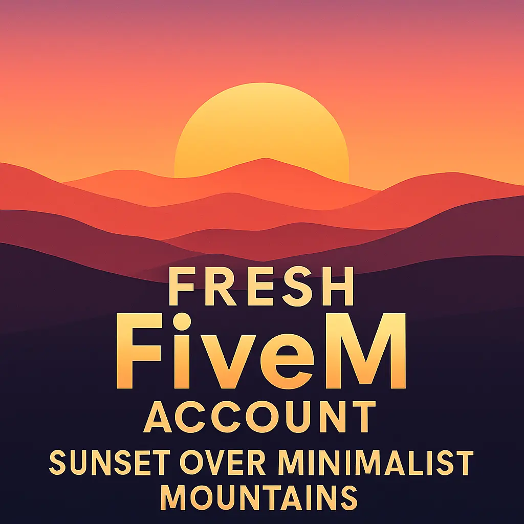 Compre 🧩 FiveM Only Rockstar Account ⸱ 🧱 Complete Access ⚡ Prompt ...