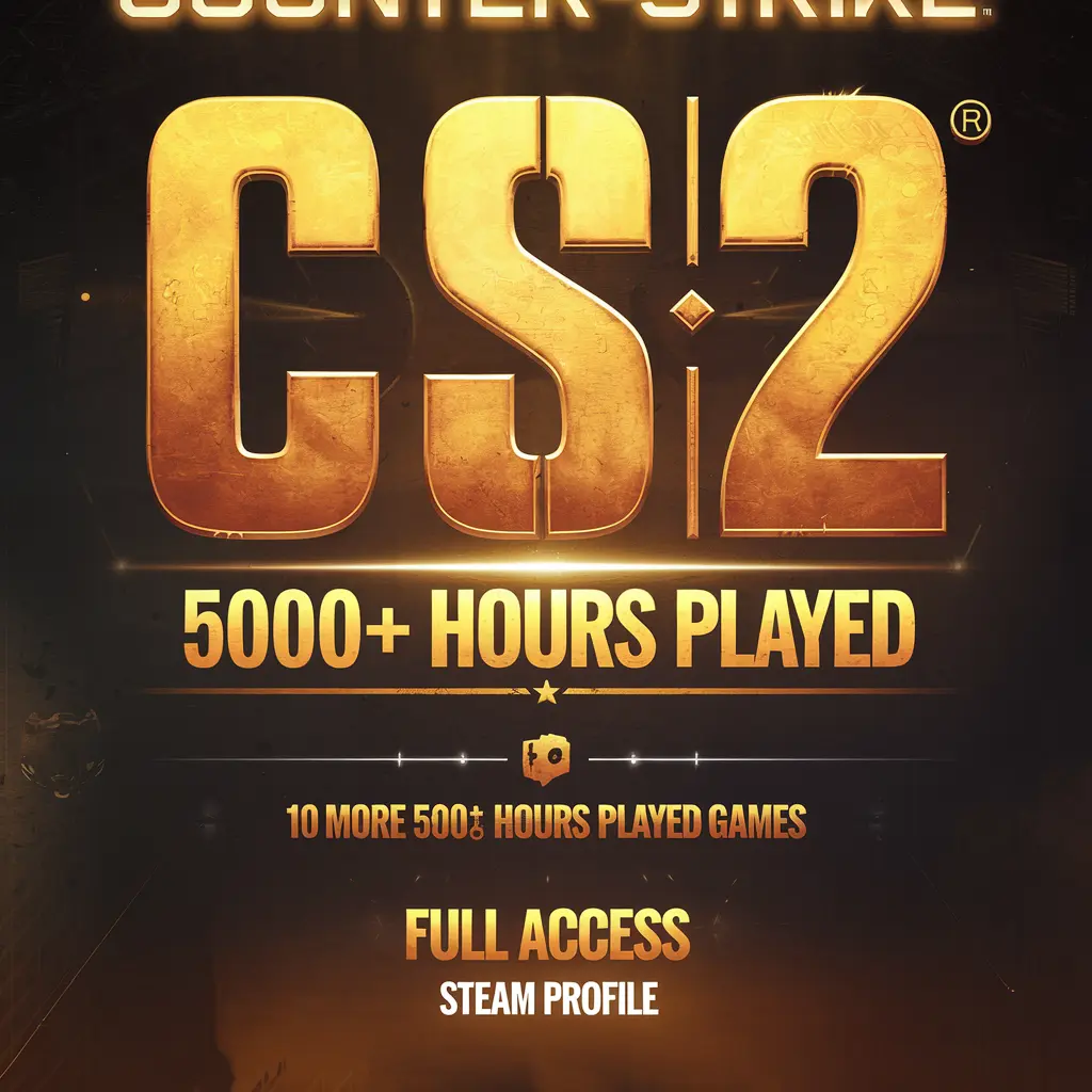 Buy 🌄Counter-Strike 2 ⸱🎮5040 Hours Steam Account (+10 games) ⸱📢Region ...