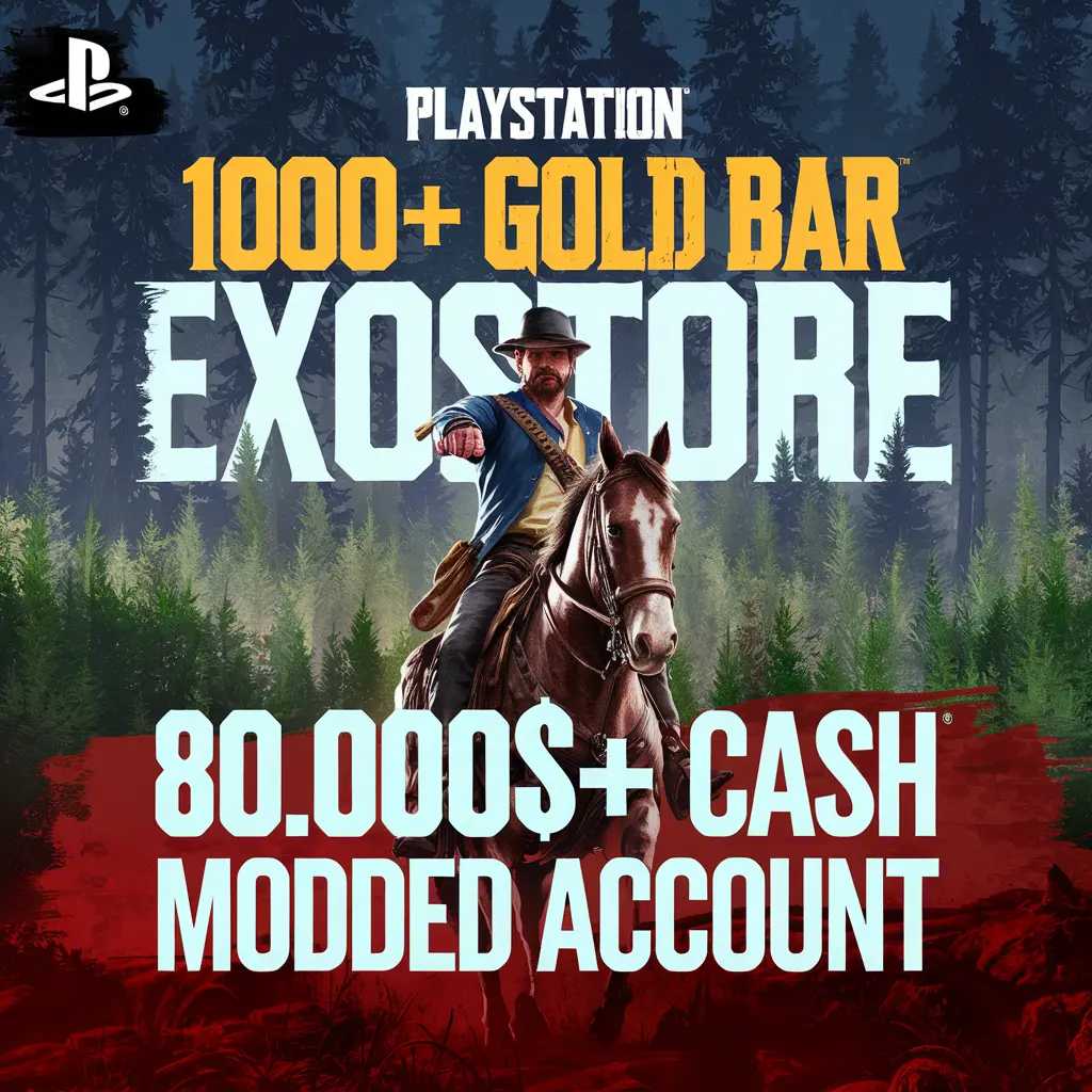 Buy 🎮 PS 4/5 | 🦅 1007 Gold Bars | 🏆 80.843$ Game Money | 🚀 Enhanced RDR ...