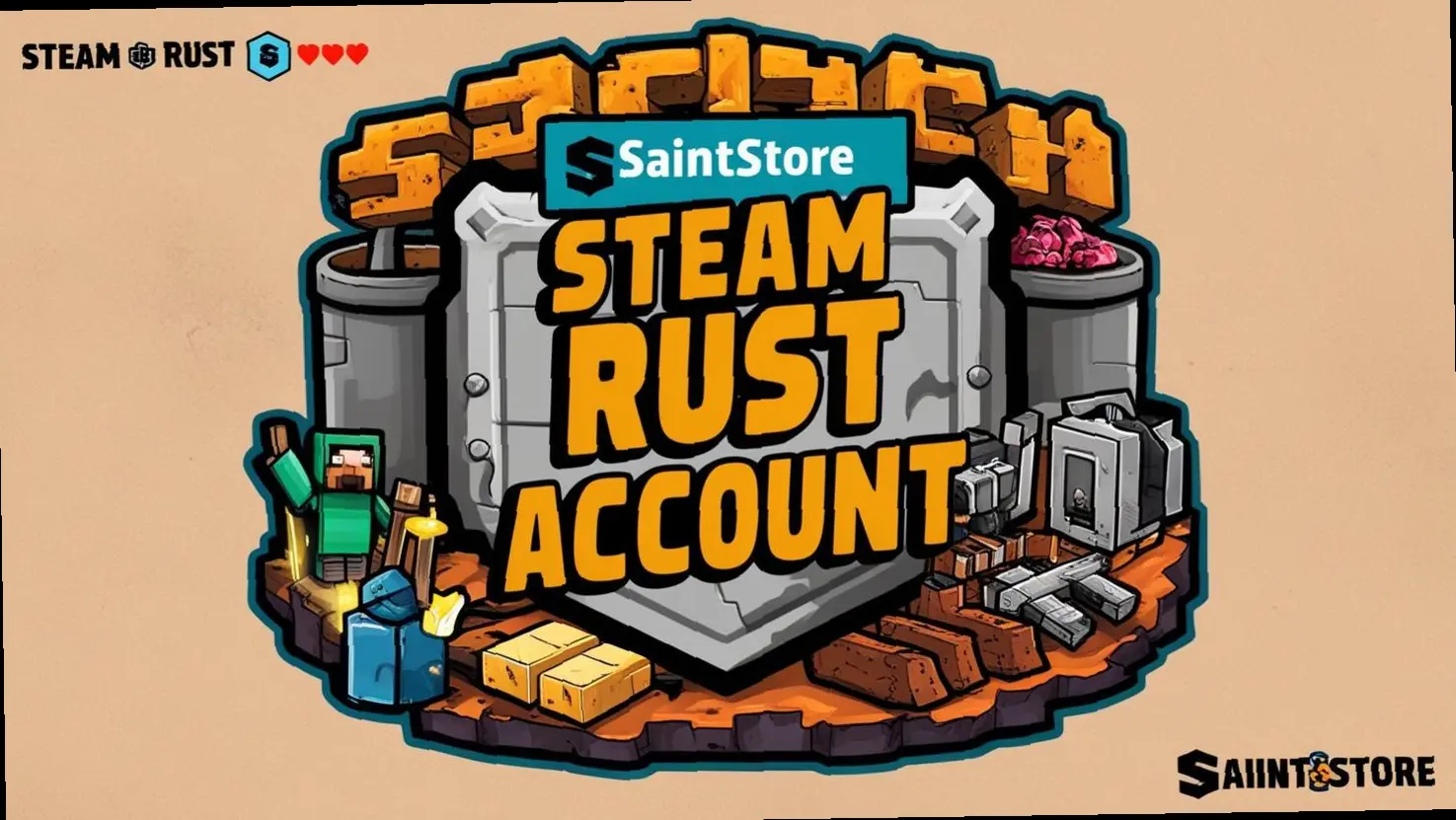 Rust Accounts for Sale - Instant Delivery