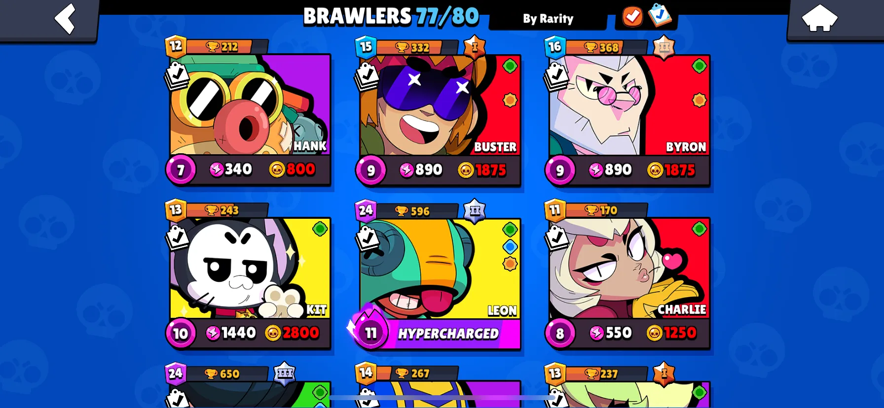 Brawlers: 76
