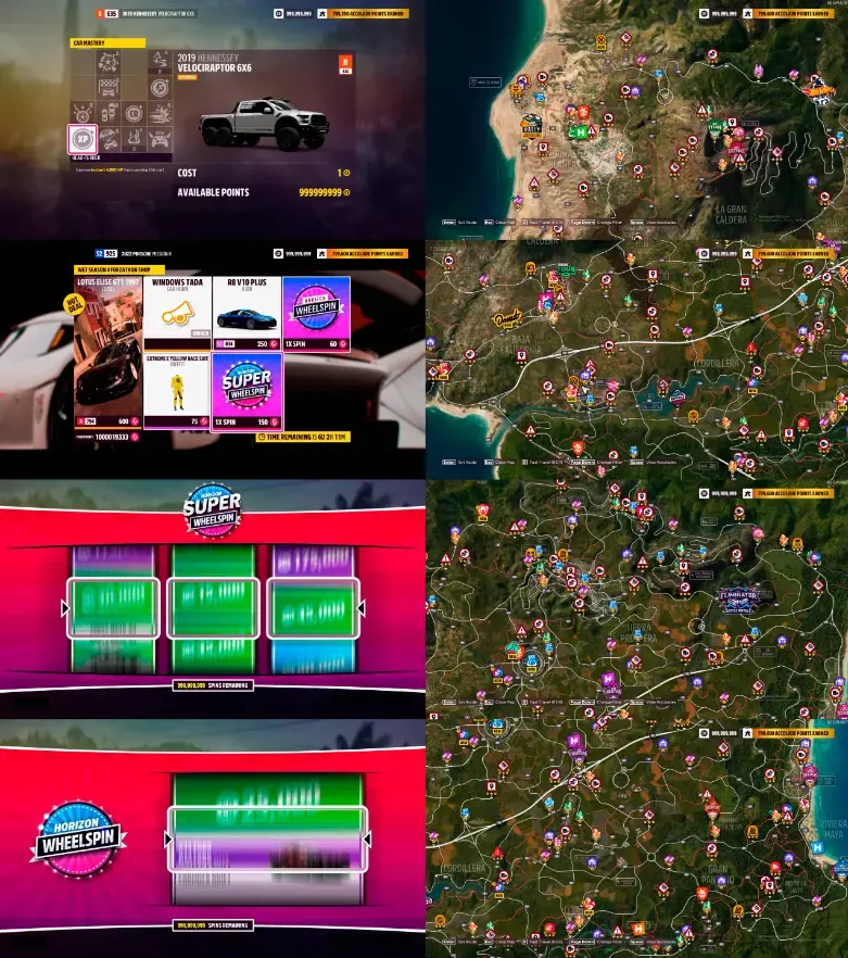 Buy 🦄 Forza Horizon 5 ⸱ 🎧 %100 Progress RARE CARS 3X ⸱ 🍬 999,998,442 ...