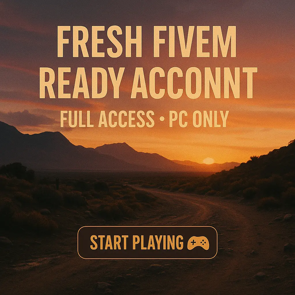 Buy 🧠 Fivem Only Account ⸱ 🧩 Full Connect 🎭 Terminal Mode 📬 Social Club X2y7b For 461 Gtav