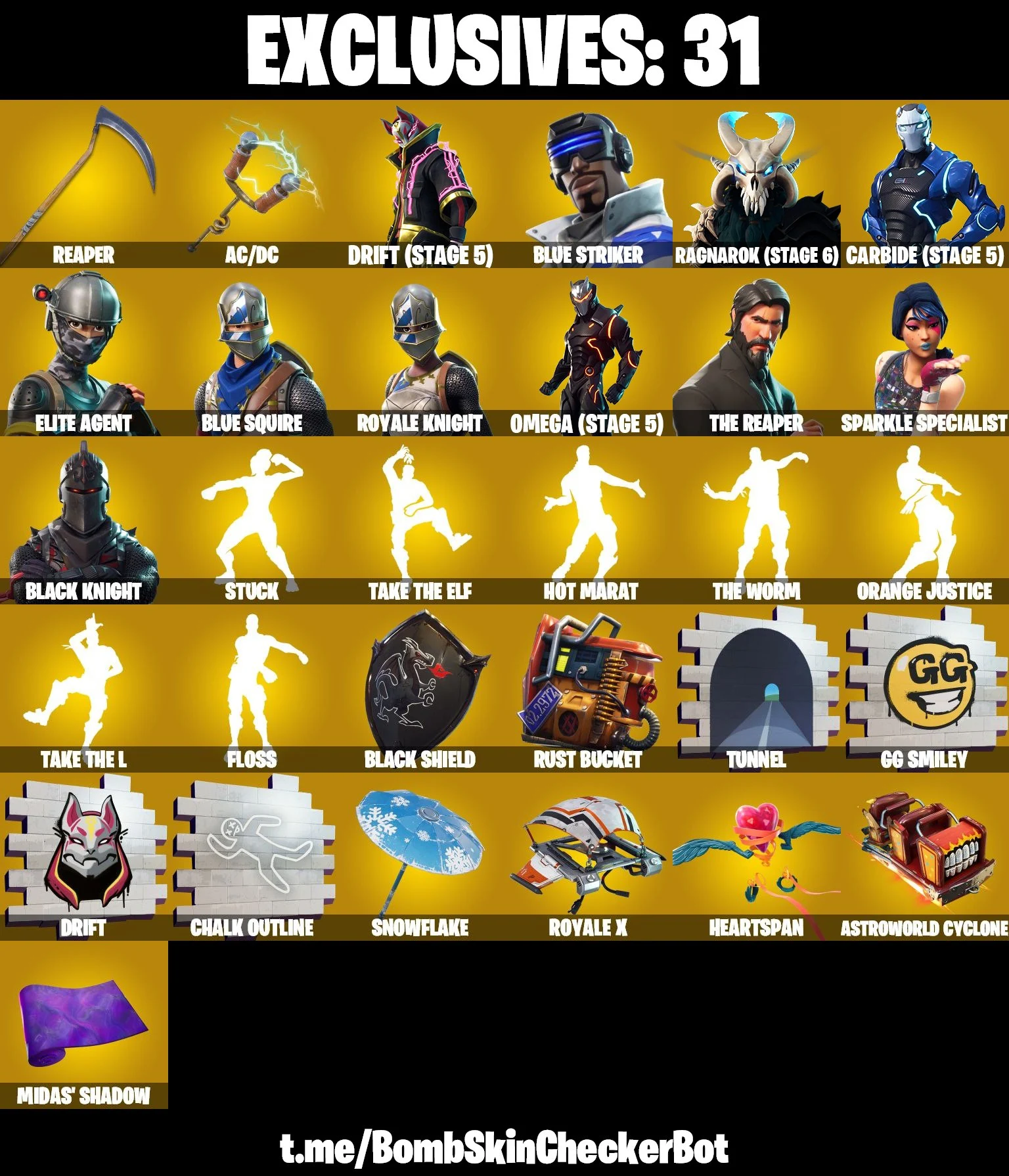 Buy Pcpsnxbox 64 Skins Black Knight Sparkle Specialist The Reaper Omega Stage 5