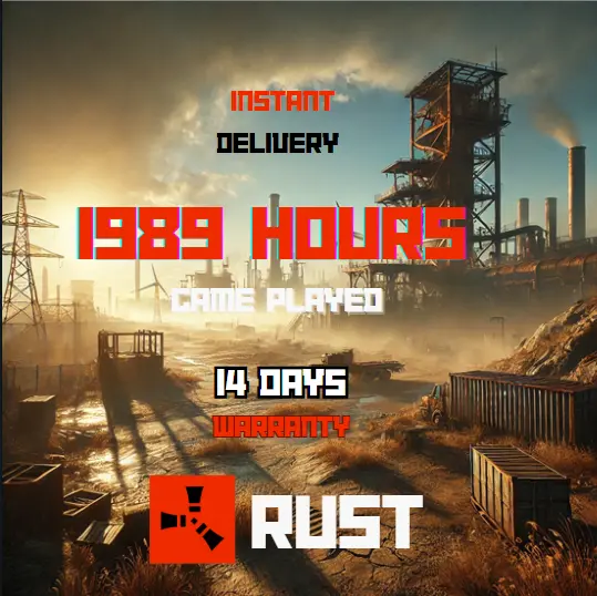 Rust Accounts for Sale - Instant Delivery
