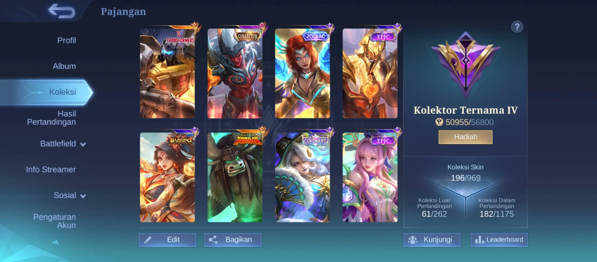 MLBB Accounts for Sale - Buy Mobile Legends Account