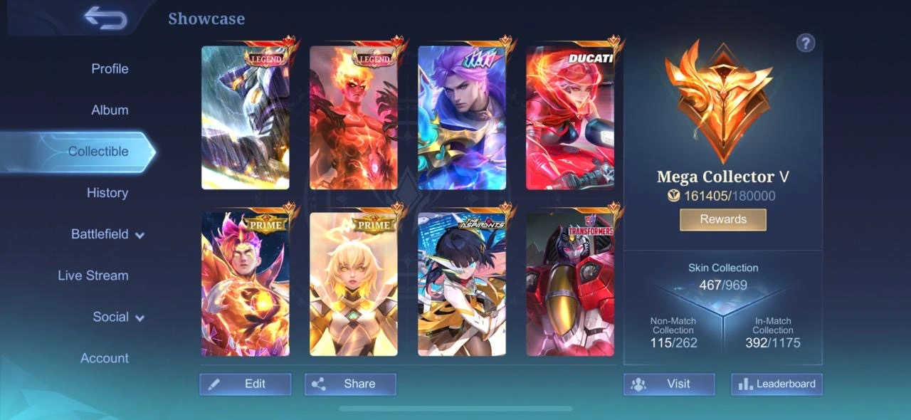 MLBB Accounts for Sale - Buy Mobile Legends Account