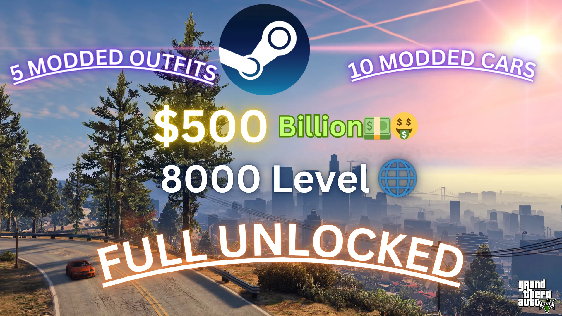 Kaufen Sie [ PC ⸱ GTA V ⸱ Steam ] ⸱ $500 Billion Cash,💵Level 8000 🌐,10 ...