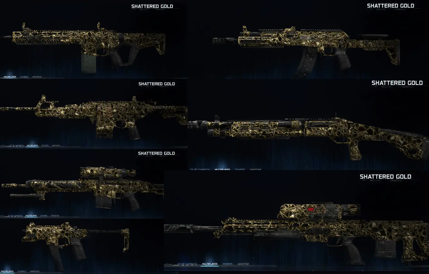 ซื้อ ⚙️ Black ops 7 ⚙️ Singularity Camo 🎖️Shattered Gold 🎖️ Tempest 🎖️ ...