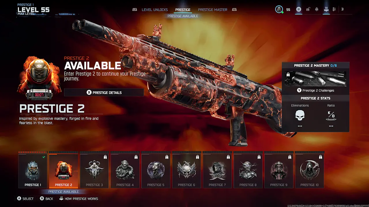 Buy 🔥 BO7 🔥 30 Singularity 🥇450 Camos Prestige 2 🥇Level 55🌌 All Guns ...