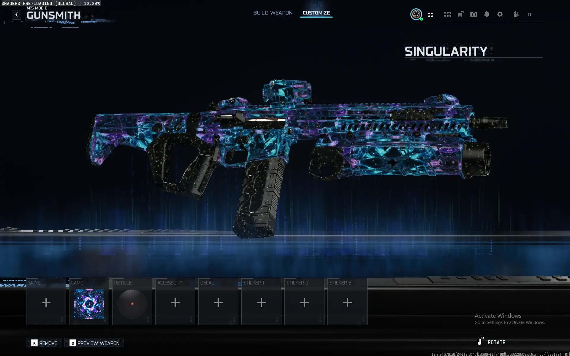 Achetez 🌟 30 Singularity BO7 Camos Legit Unlocked + Very Nuclear ...