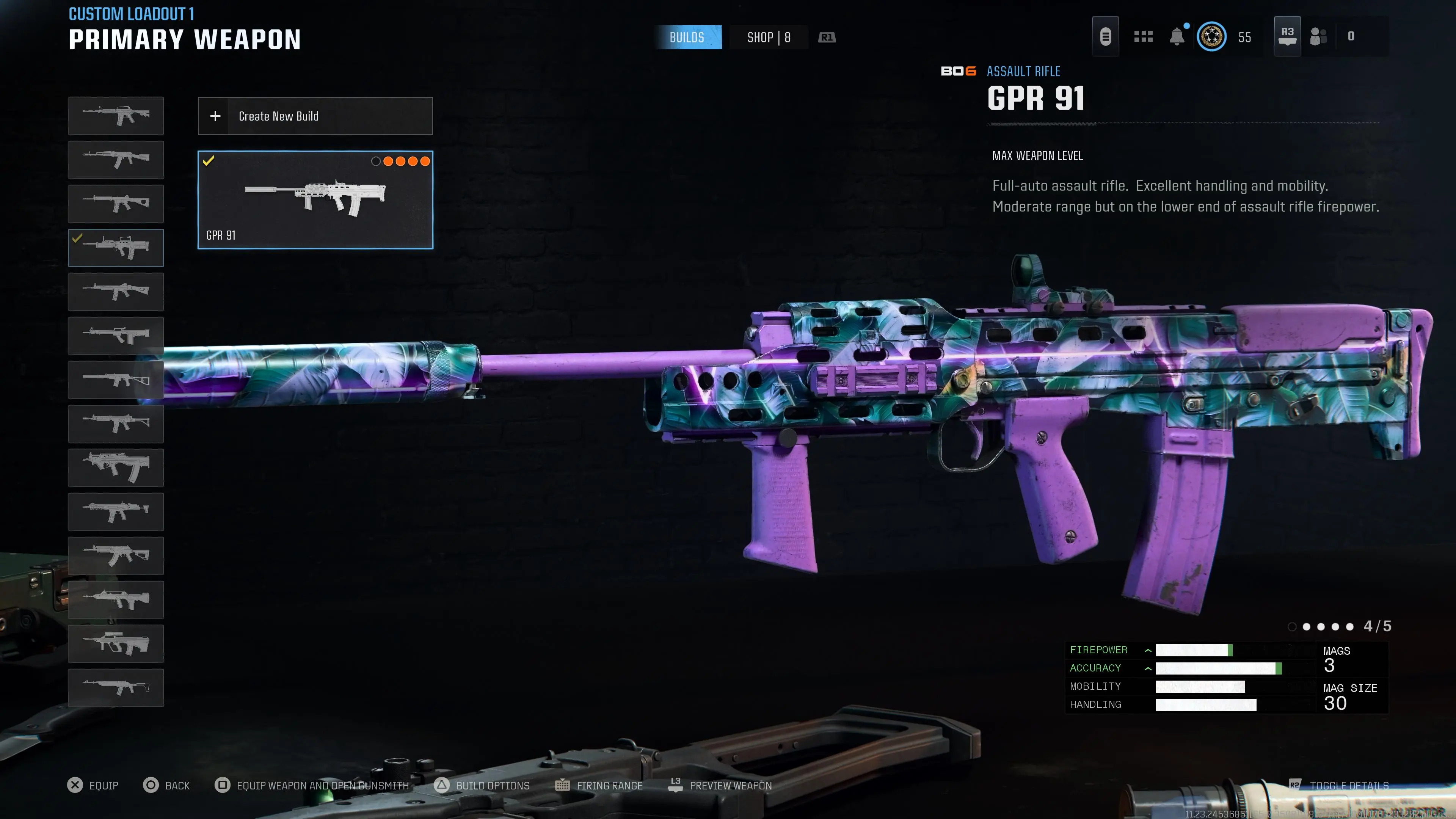 Buy 🕷[Warzone 4] [ 6 Maxed Guns ] | 🎖️Level 55 ⸱ Prestige 1 |⚡ Instant ...