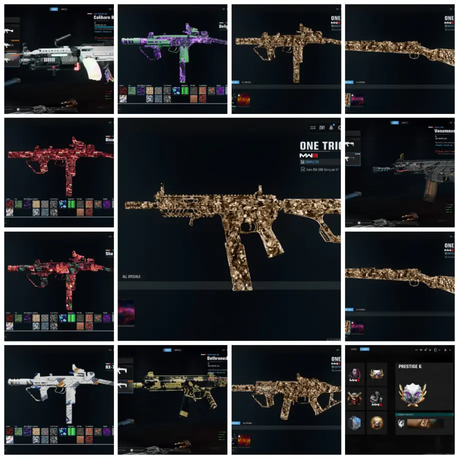 Buy Premium MW3 Account: 350 LVL • Maxed Weapon • Prestige + Rare Event ...