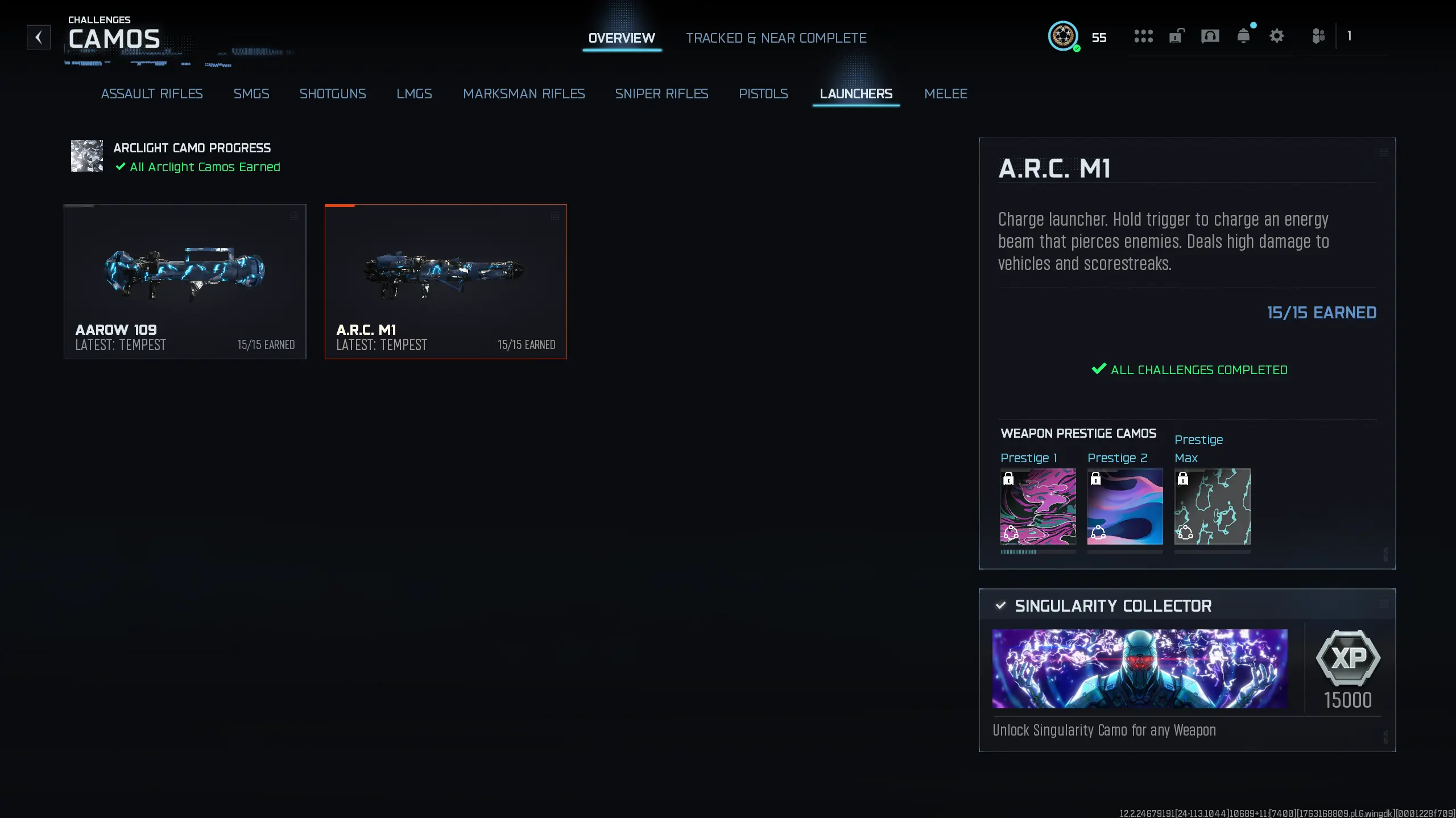 Buy 33 Singularity BO7 Camos Legit Unlocked + Max Level 55 ⚡ All ...