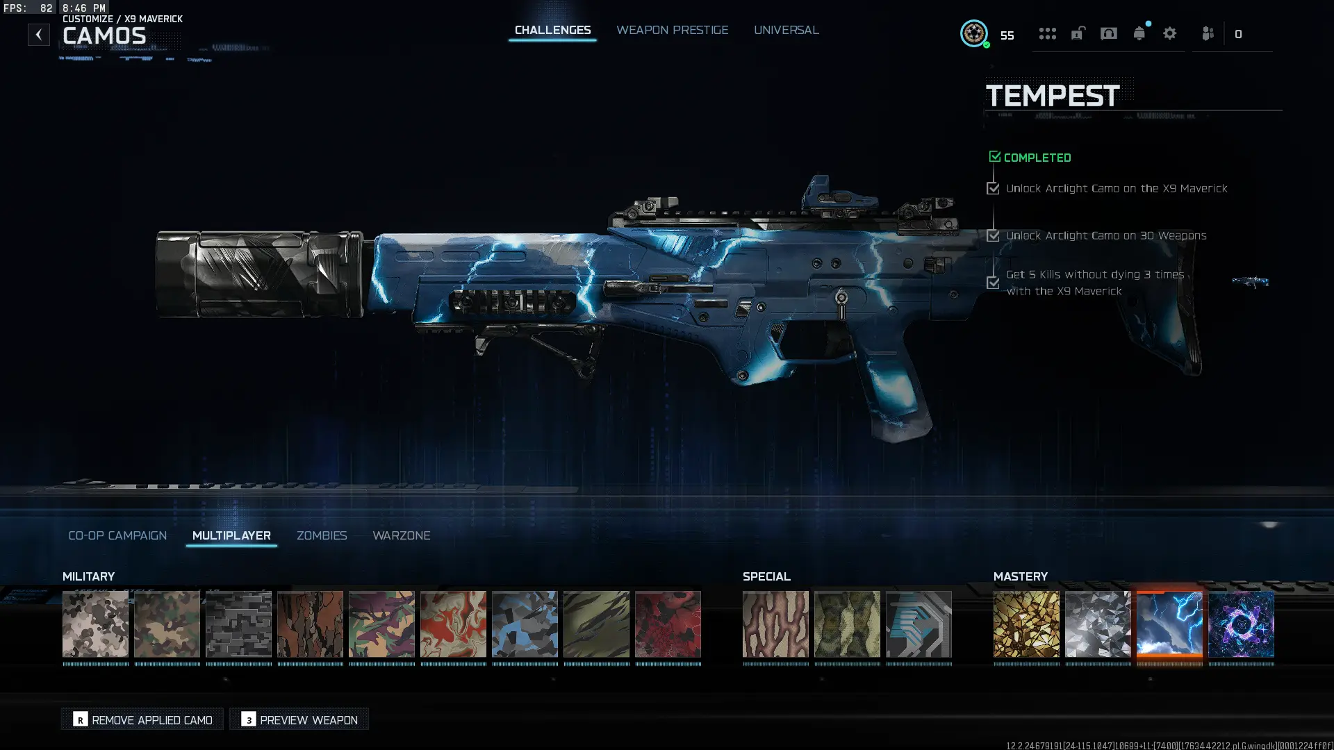 Buy SINGULARITY CAMO⭐️ HANDMADE 💥450+ TOTAL CAMOS💥💧17 OPERATORS💧 ...
