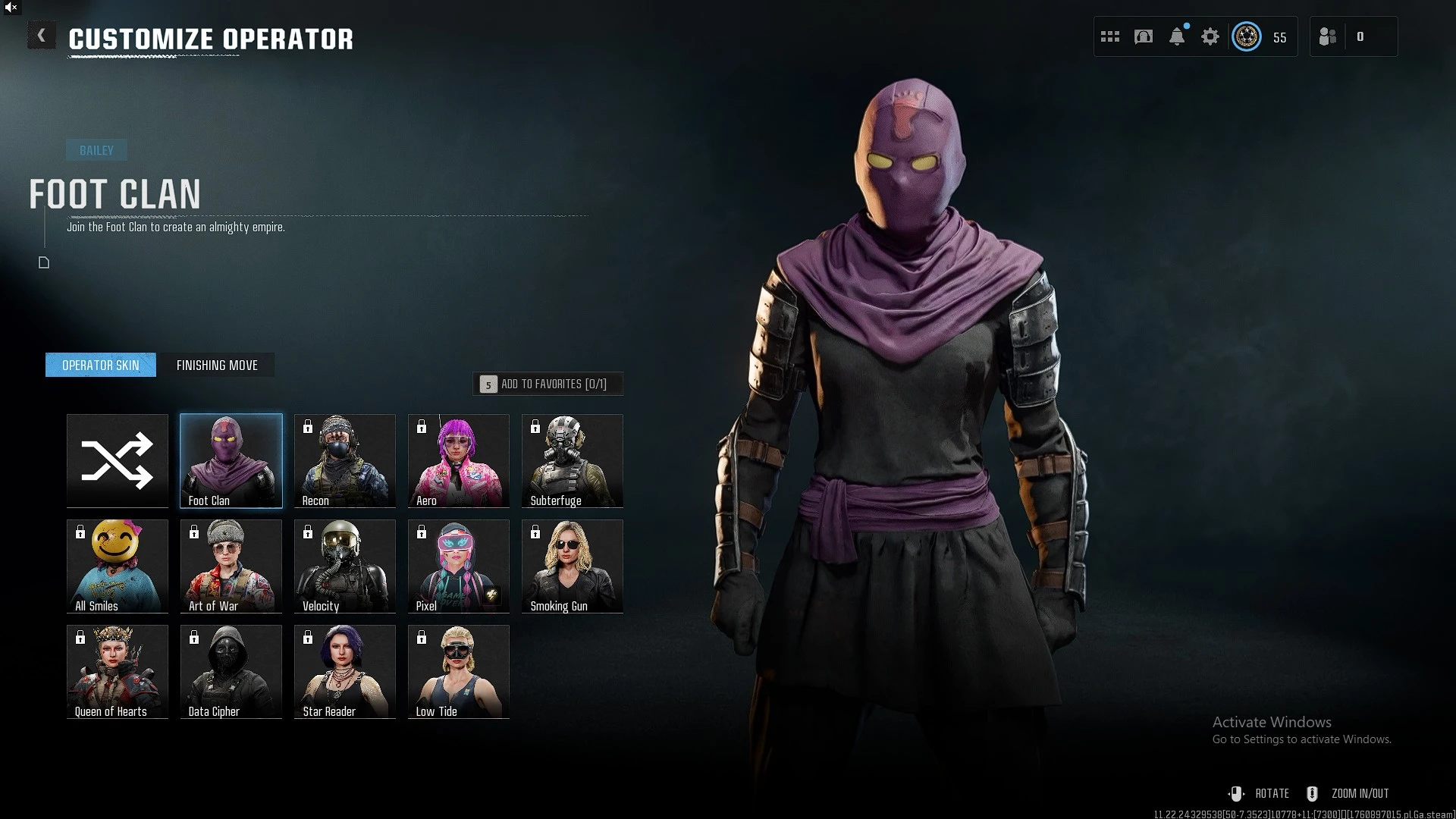 Buy ⭐【WZ4/BO6】🔥【Level 55】Urzikistan Ghost-Michael Myers-Rhea Ripley ...