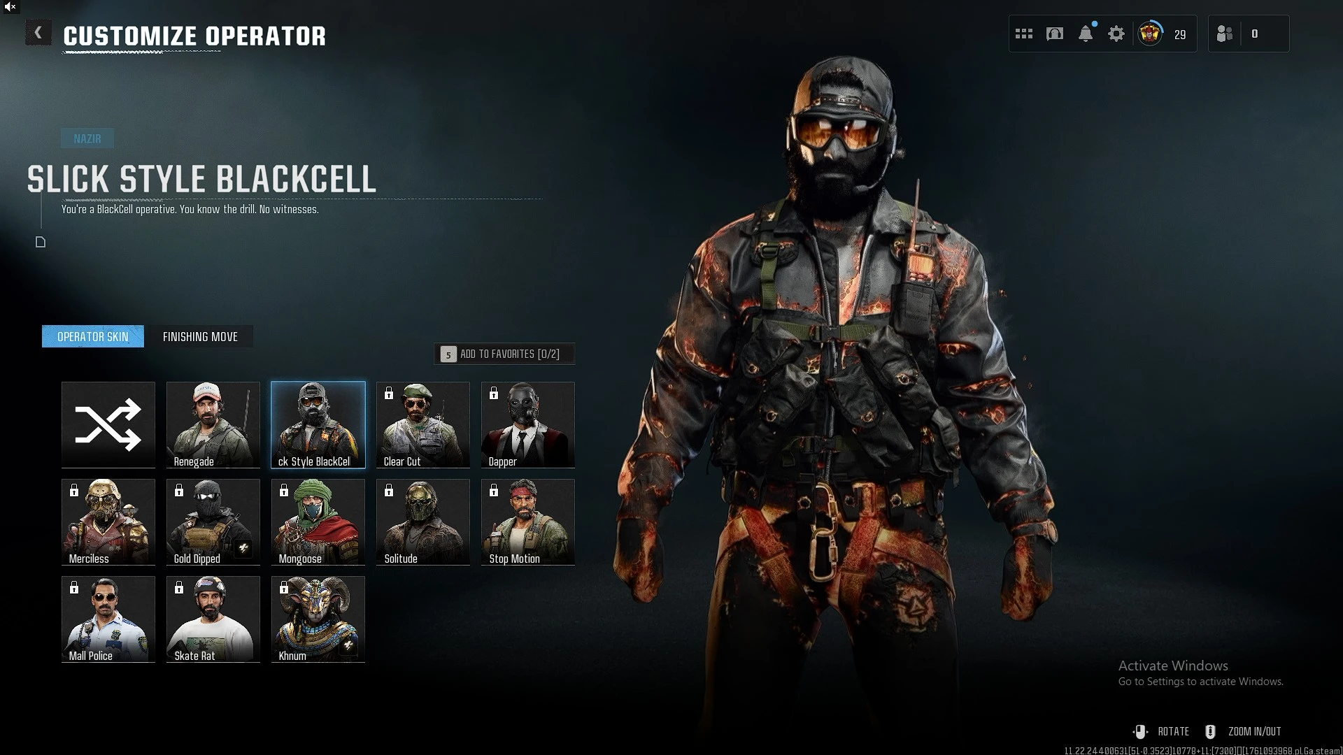 Buy ⭐【WZ4/BO6】🔥【Prestige 2】x3 Bundles | Blackcell S1 Skins | Rare Ghost ...