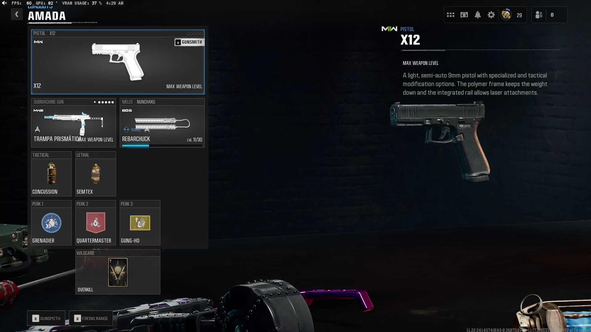 Buy 🔥 WZ ⭐ Prestige 4 ⭐ | Level 29 ⚡ 38 Guns Maxed | Bonus Camo | Rapid ...