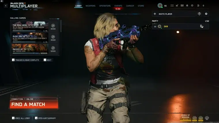 Kaufe BO7 Singularity Full Set 🐺 Level 55 [P1] 🛡️ Shattered Gold Maxed ⚙️ Arclight Done 🔥 ...