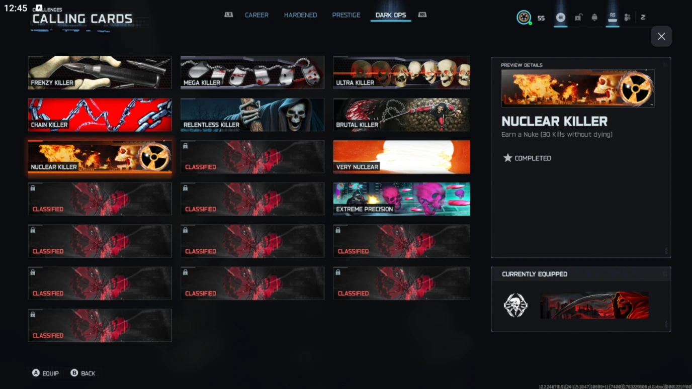 Buy Singularity x 30 🏆 BO7 🏅 450 Camos 🥇 Level 55 🎗️ All Weapons ...
