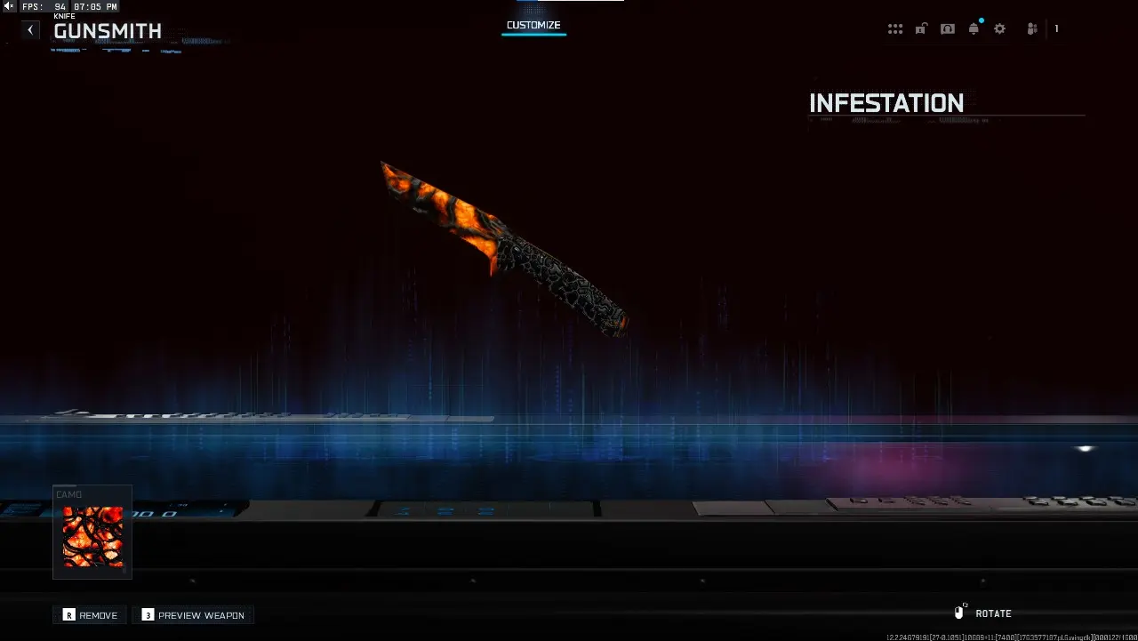 Buy 🔥 BO7 🔥🧬 Infestation Camo 🎨 450+ Camos ⭐ Prestige 1 Lvl 55 🎖️ 15 ...