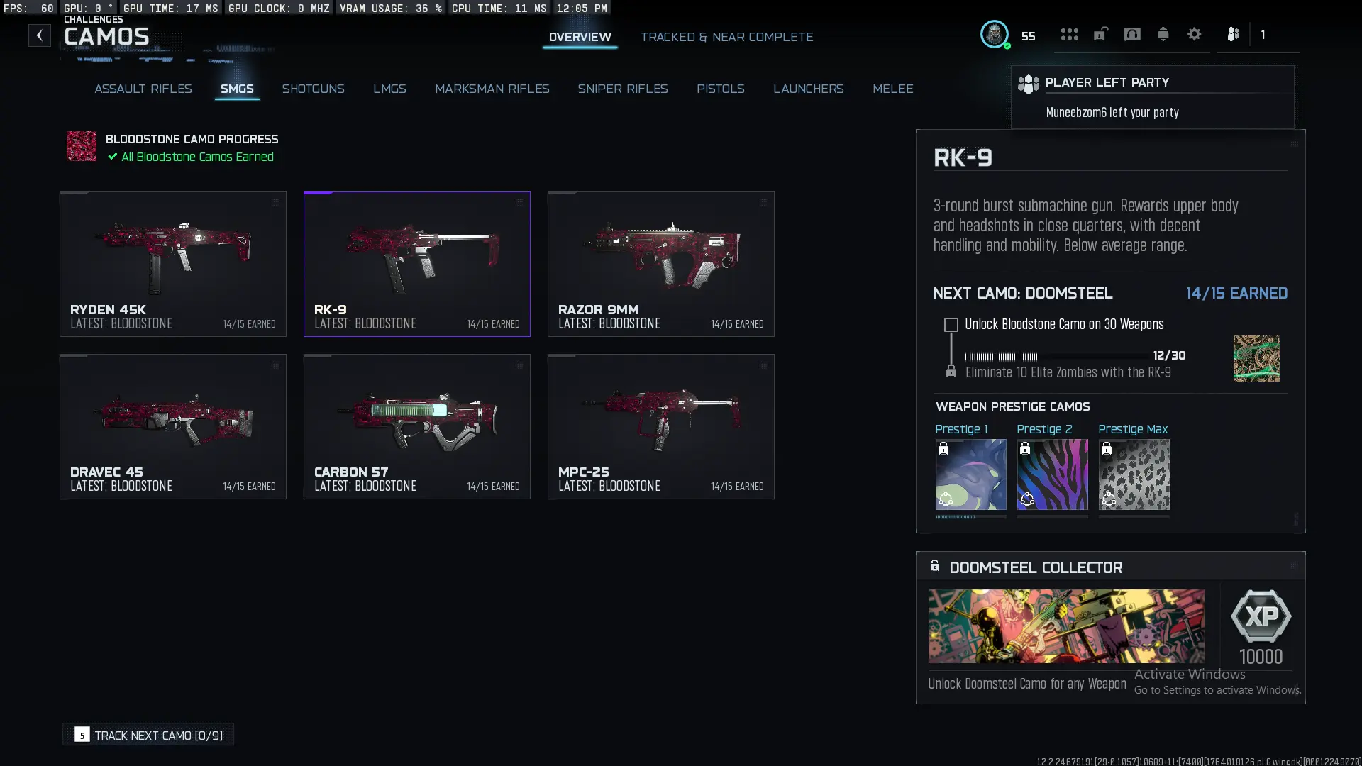 Achetez 🎯 COD | Black Ops 7 🔥 12 Bloodstone Camos | Ready to Prestige 2 ...