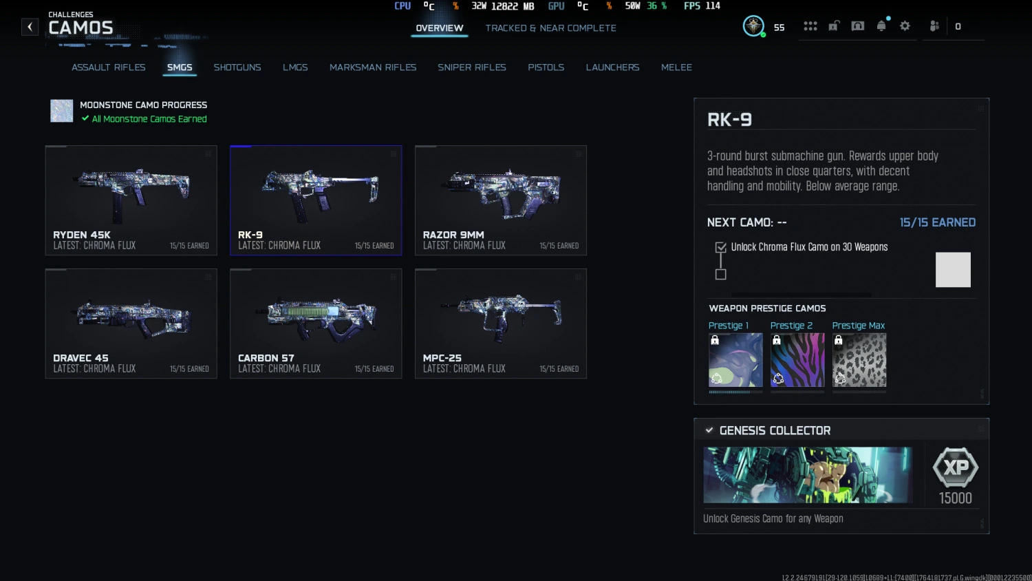 Kup Black Ops 7 & Level 55 & Prestige 4 Ready & 30 GENESIS Camos & All ...