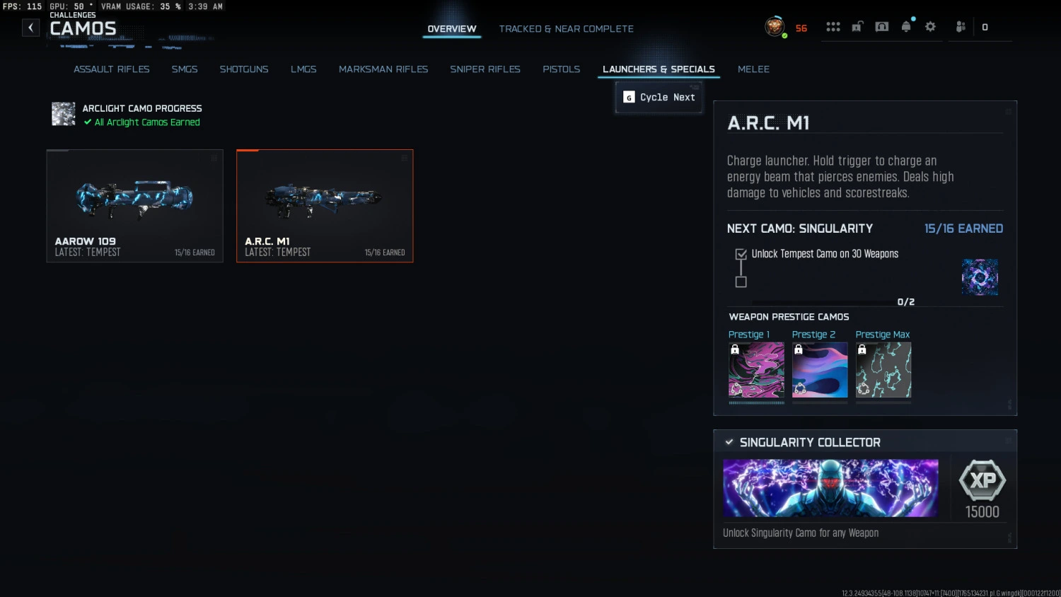 Osta Black Ops 7 & Level 55 & +700 Camos Prestige Master & 30 GENESIS ...