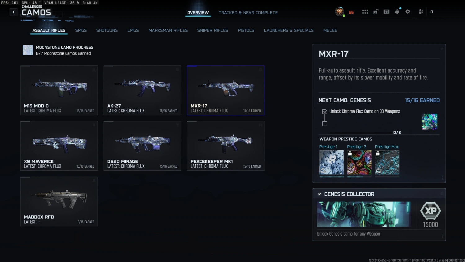 购买 Black Ops 7 & Level 55 & +700 Camos Prestige Master & 30 GENESIS ...