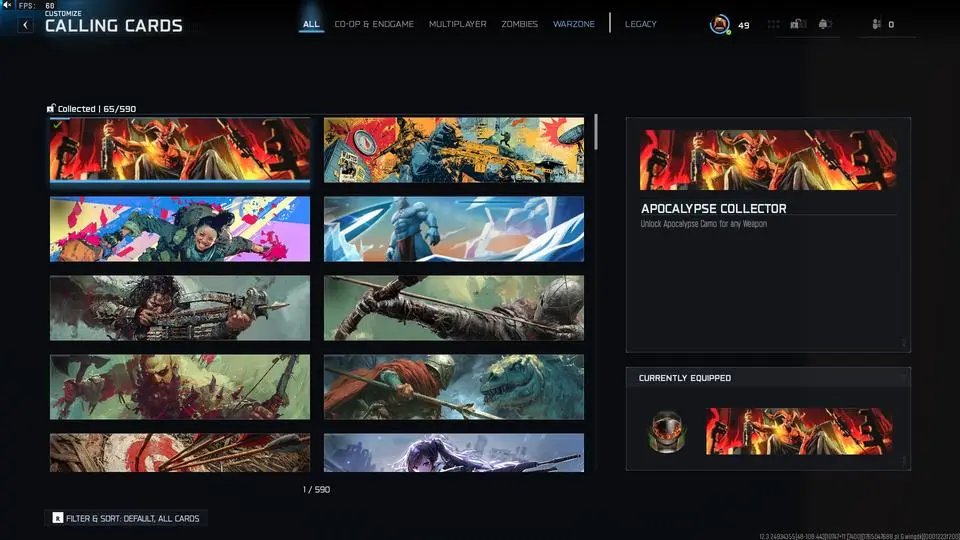 Kup 🎅 Christmas Offer 🔥 BO7 / WZ5 💣 30 Apocalypse Camos On All Guns 🎯 ...