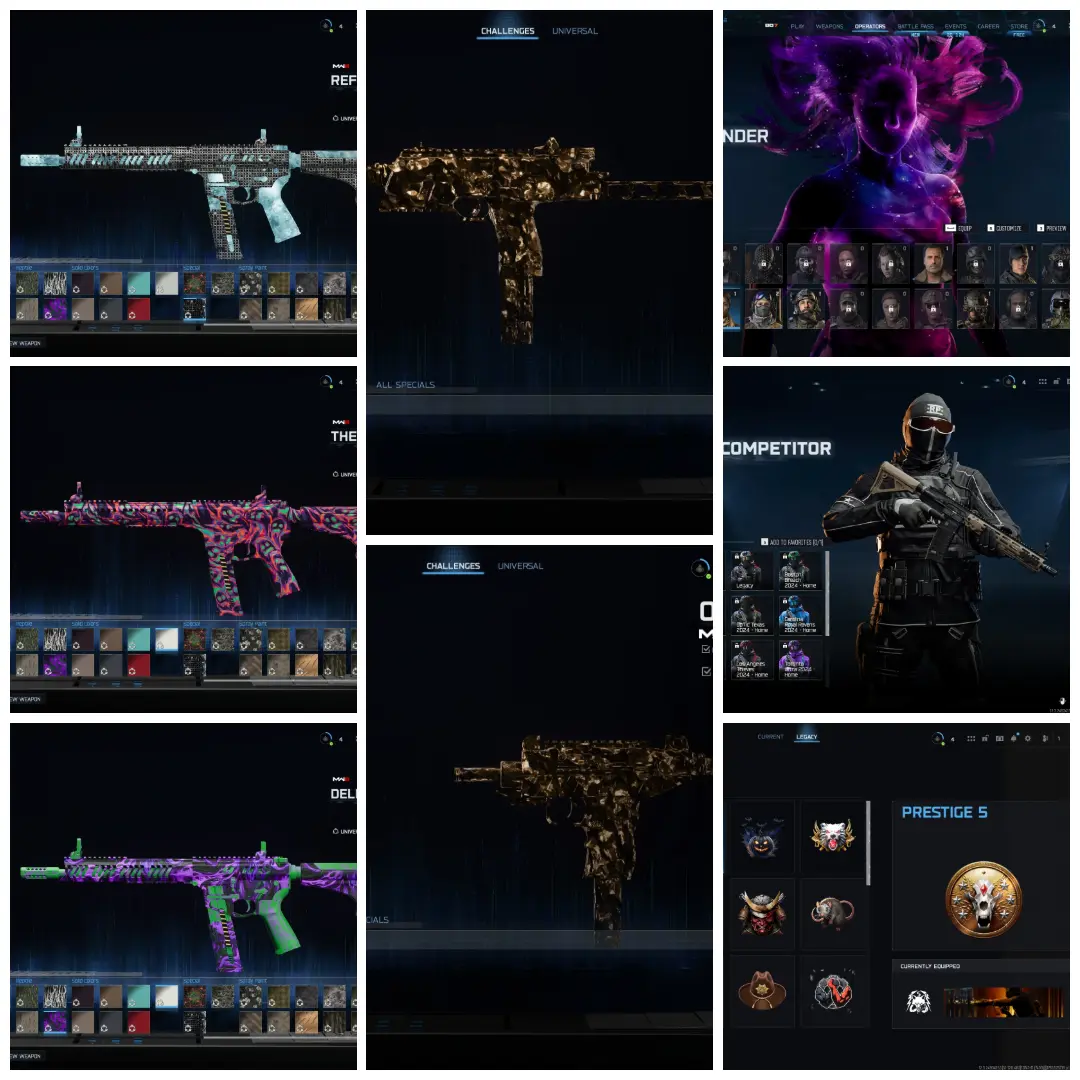 Buy MW2 Level 584 🔥 | MW3 Level 250 ⚔️ | BO6 Prestige Master Level 56 ⭐ ...