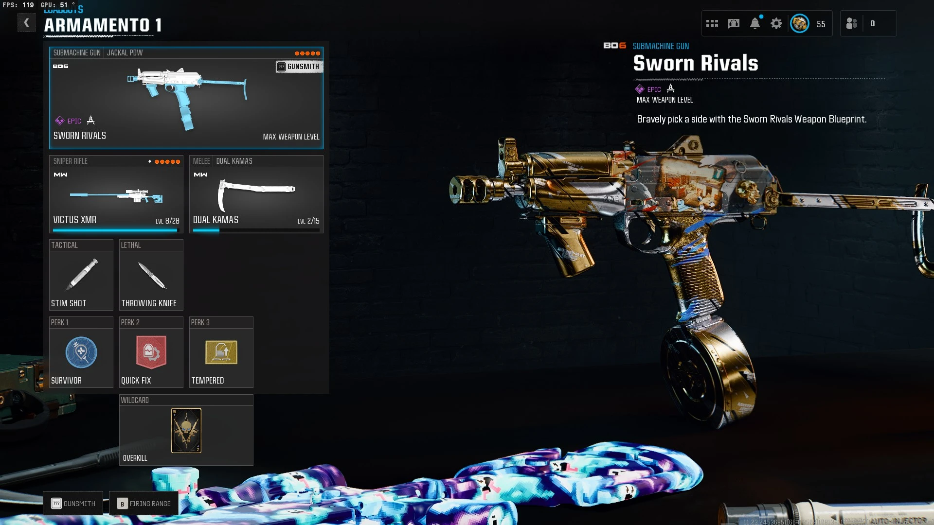 Kaufe 🔥 WZ / BO6 • Prestige 4 • Level 55 • 25 Maxed Guns • Gold Rank ...