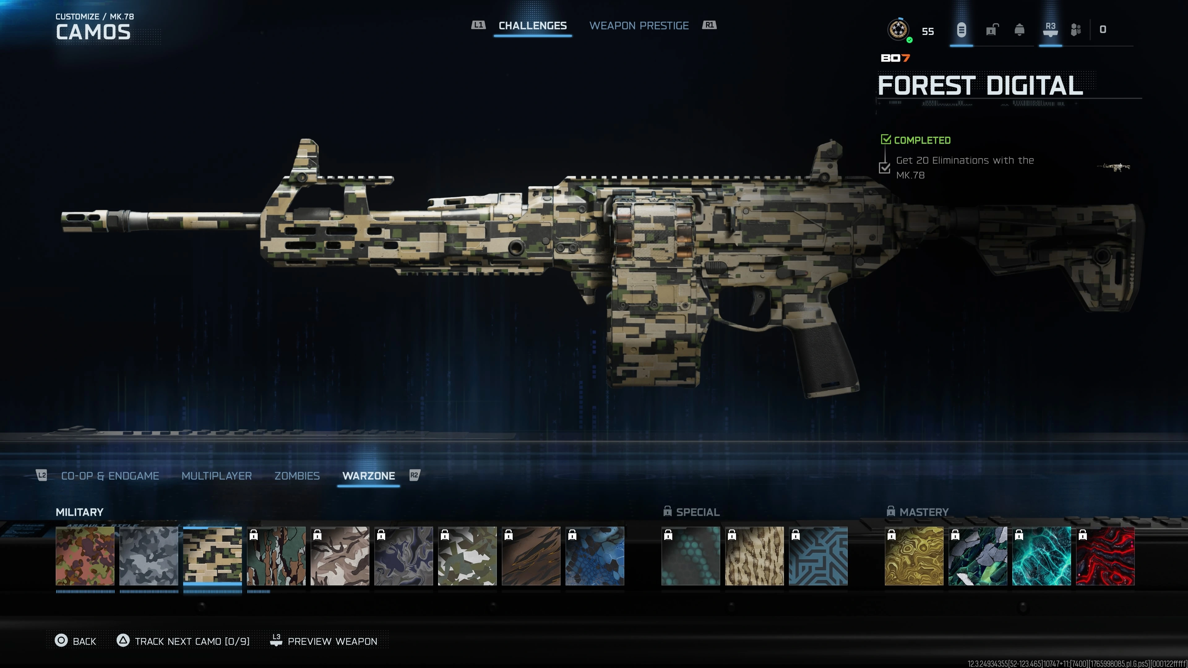 Achetez 🦷 [ Cod – Black Ops 7 Warzone 1 ] 🦷 Level 55 🦴 Ready For ...