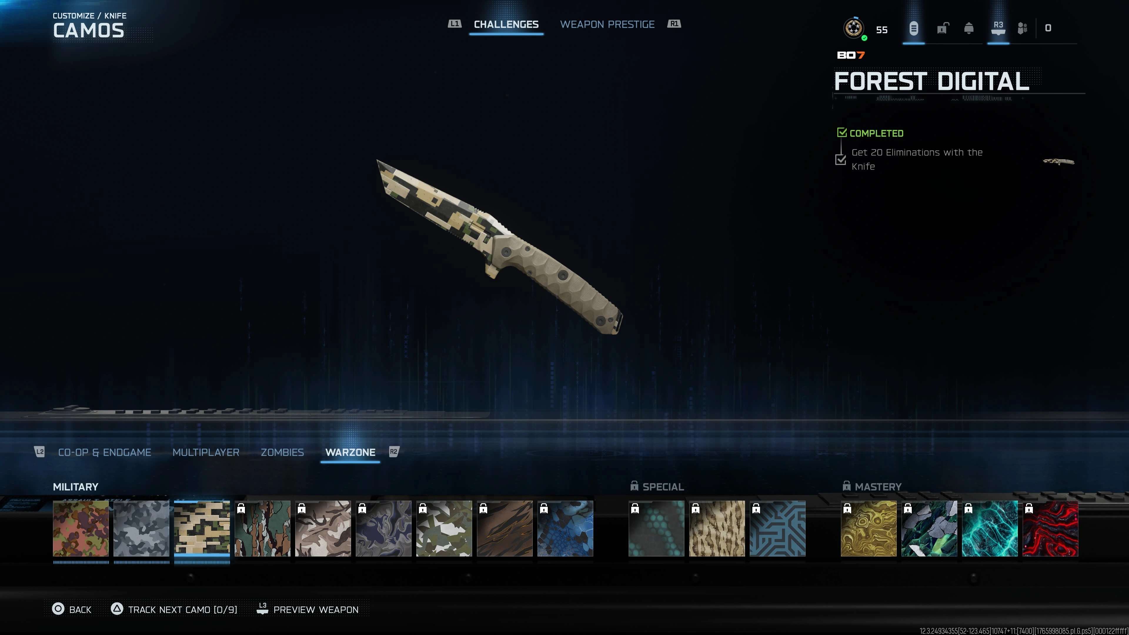 Koupit 🦷 [ Cod – Black Ops 7 Warzone 1 ] 🦷 Level 55 🦴 Ready For Prestige 1 🎓 All Guns Unlocked 🎇 ...