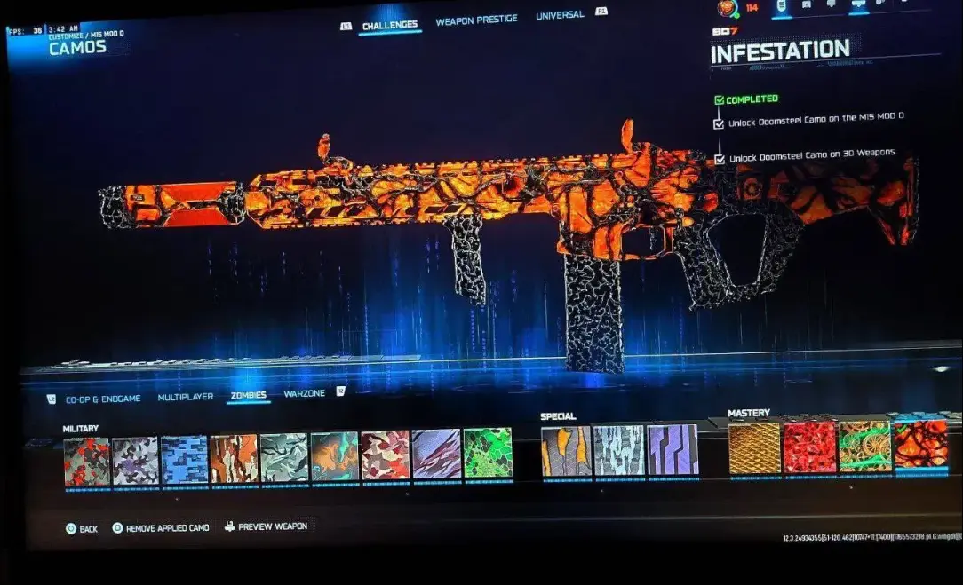 Buy 🔥 Prestige Master Lvl 114 Warzone Account | Genesis + Zombies Camos ...