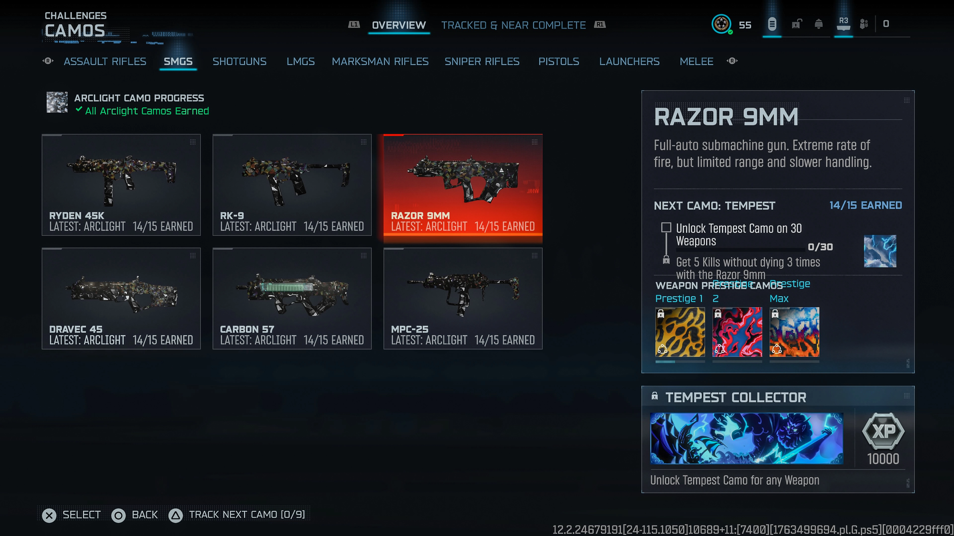 Achetez 🏹🔥 BO7 🔥🏹 12 Arclight 🎖 Prestige 1 🎨 156 Camos ⚡ Level 55 🧑‍ ️ ...