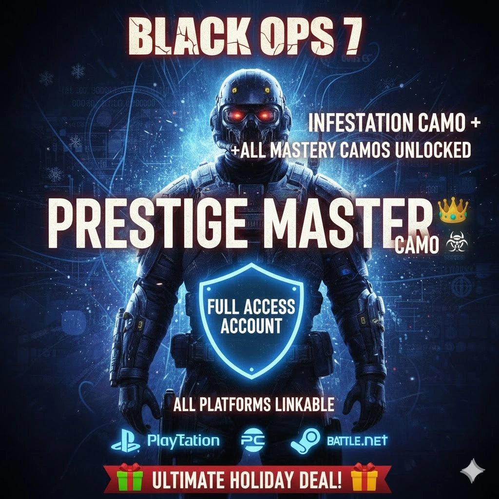 Buy 🔥TOP STACKED ACCOUNT🏆PRESTIGE MASTER & 30 INFESTATION Camos | FULL ...