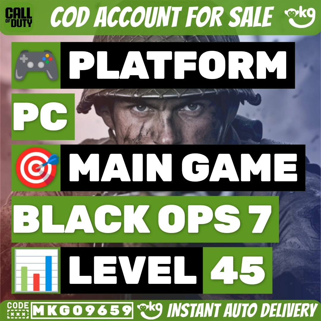 Buy 🌎 CALL OF DUTY 💎 BO7 💥 6 arclight with level 45 🎯 Secure Account ...