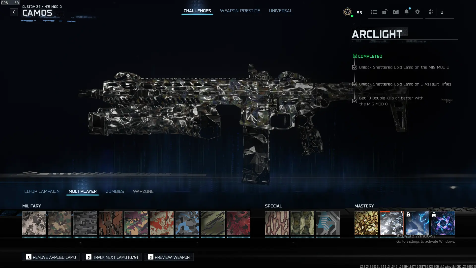 Koop 🔥 BO7 Black Ops 7 | 6 Arc Light | 6 Shattered GOLD | Level 40 ...