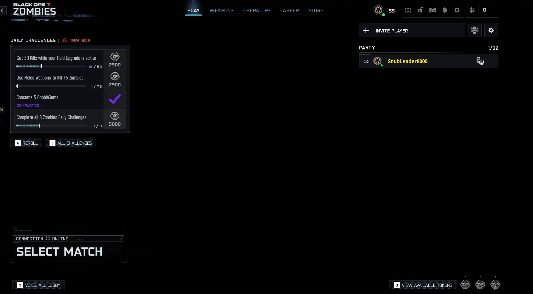 Køb BO7💀 ️‍🔥 Hand leveld LVL 55 🔥2+ Guns Maxed | 🔗Linkable to Steam ...