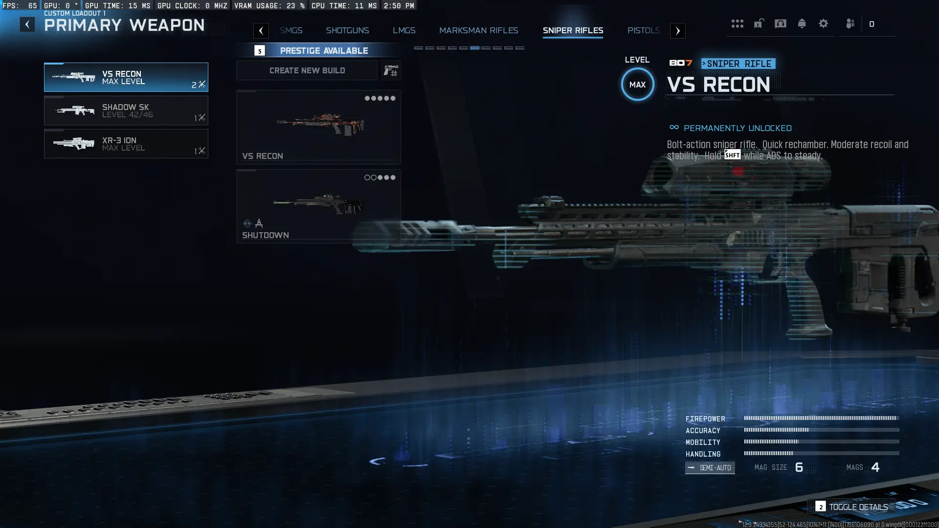 Kaufe BO7 Prestige Master + Singularity + Infestation 🎯 All Guns Maxed ...