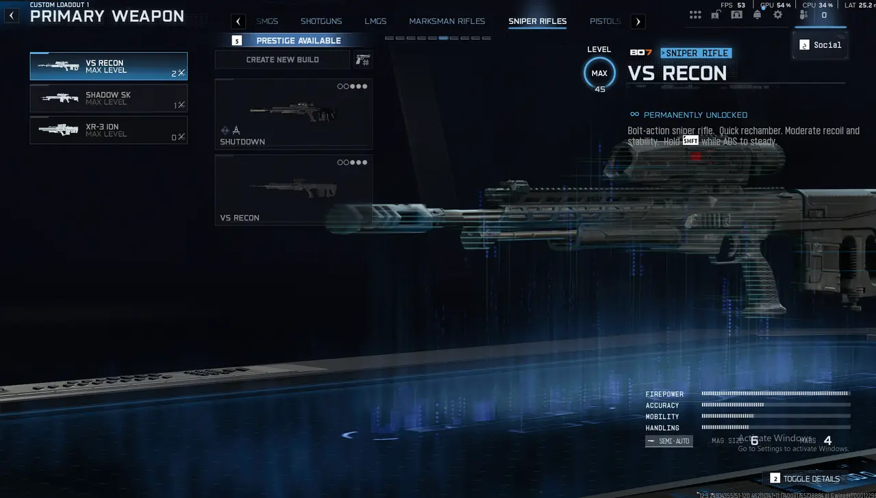 Buy 🎮【 Prestige Master】【New Warzone & Bo7】【 39 Weapons max Level & 33 ...