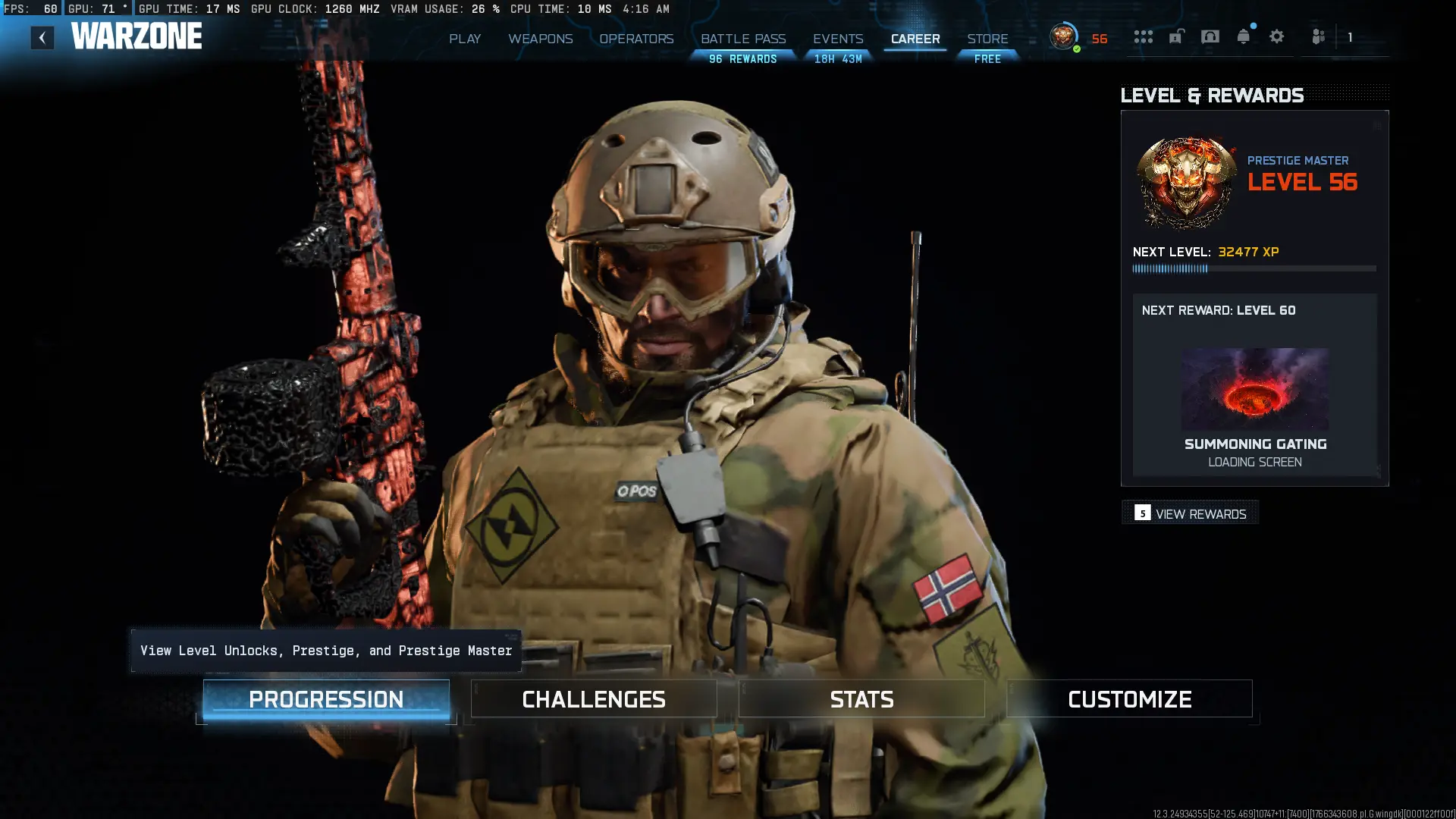 Vásárolj BO7 Prestige Master + Infestation 👹 Fear Operators Unlocked 🎨 ...