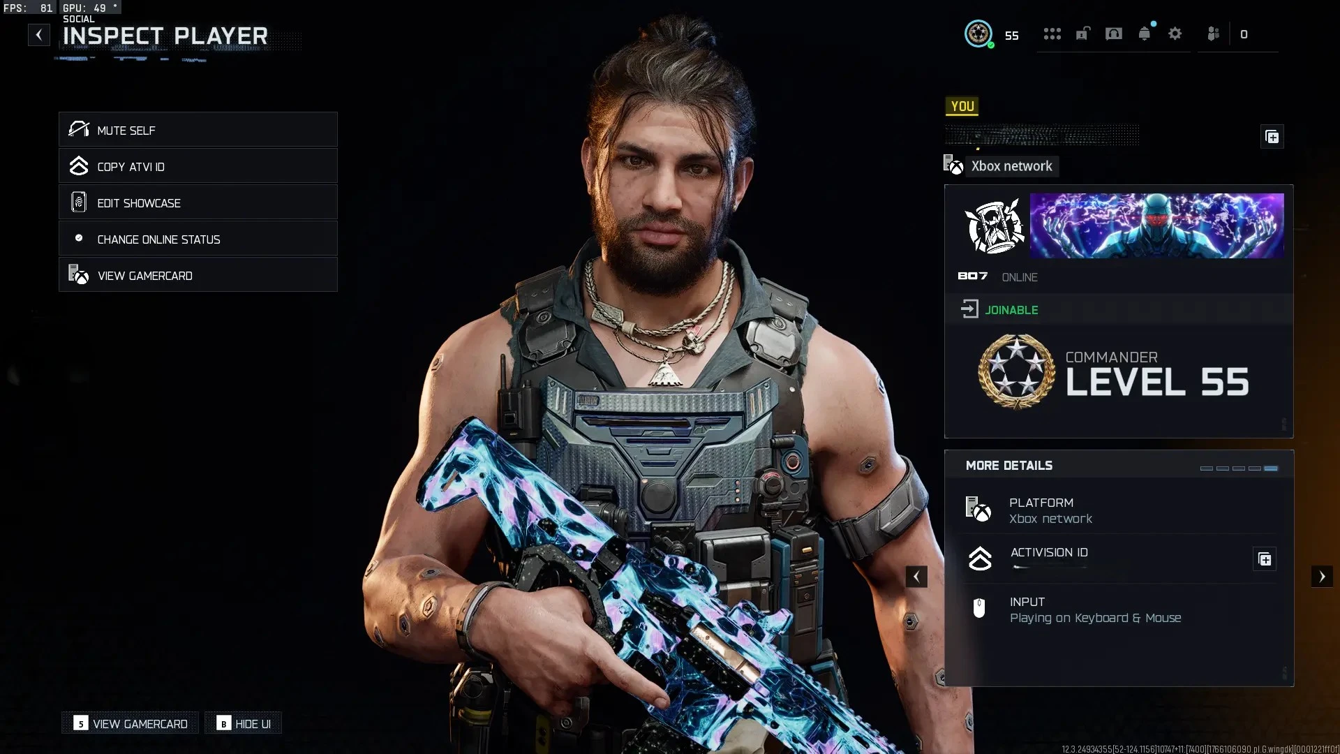 Αγόρασε 💎BO7 Account 30 Singularity Camos Unlocked 🌌 Level 55 Linkable ...