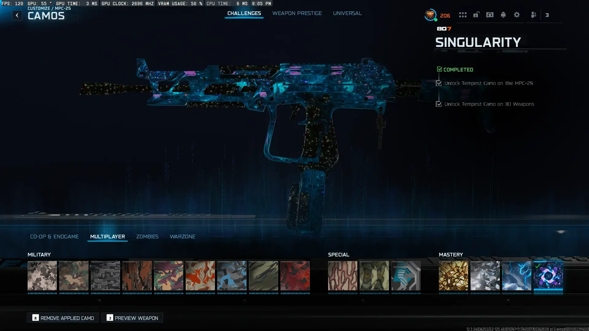 Kaufe 🔥 BO7 Prestige Master 200+ Level Singularity Infestation ☣️ ...