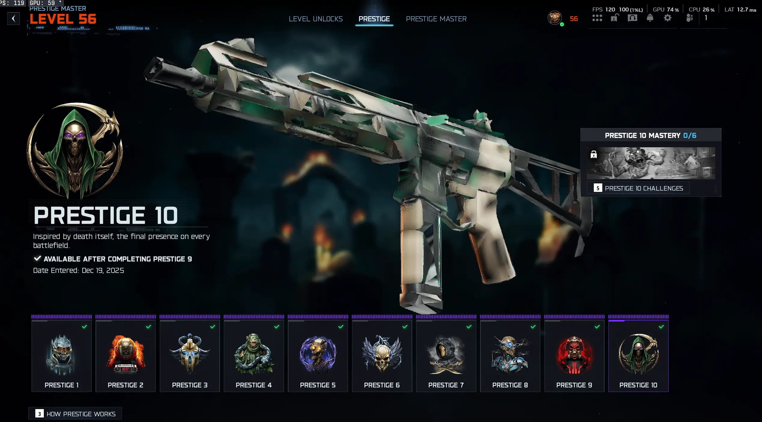 Achetez BO7/WZ Simple Prestige Master LEVEL 56 Xbox ⭐️ Linkable To ⭐️ ...